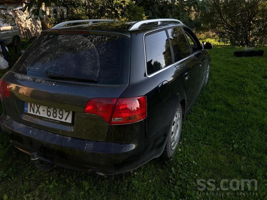 Black Audi A4 2006 in Riga, with an engine capacity of 2.00 L and mileage of 390 thousand km for 1950 €, photo 5 on AUTOMOTO.COM.LV