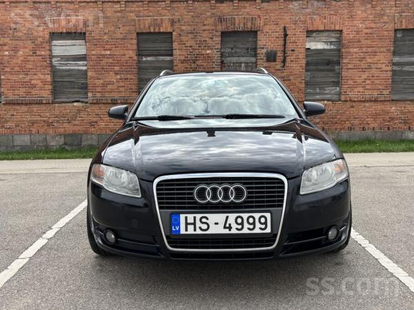 Black Audi A4 2006 in Daugavpils, with an engine capacity of 2.00 L and mileage of 321 thousand km for 1900 €, photo 2 on AUTOMOTO.COM.LV