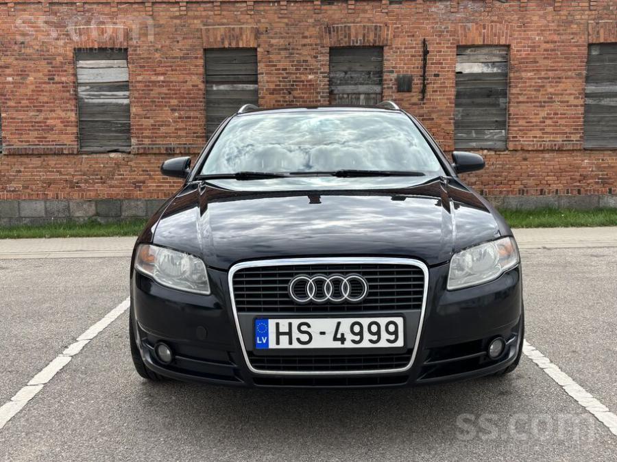Black Audi A4 2006 in Daugavpils, with an engine capacity of 2.00 L and mileage of 321 thousand km for 1900 €, photo 3 on AUTOMOTO.COM.LV