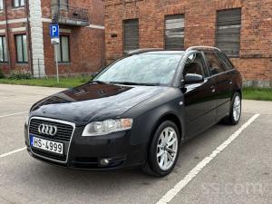 Black Audi A4 2006 in Daugavpils, with an engine capacity of 2.00 L and mileage of 321 thousand km for 1900 €, photo 4 on AUTOMOTO.COM.LV