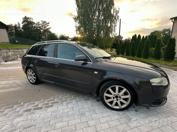 Black Audi A4 2006 in Riga, with an engine capacity of 2.00 L and mileage of 415 thousand km for 1400 €, photo 3 on AUTOMOTO.COM.LV