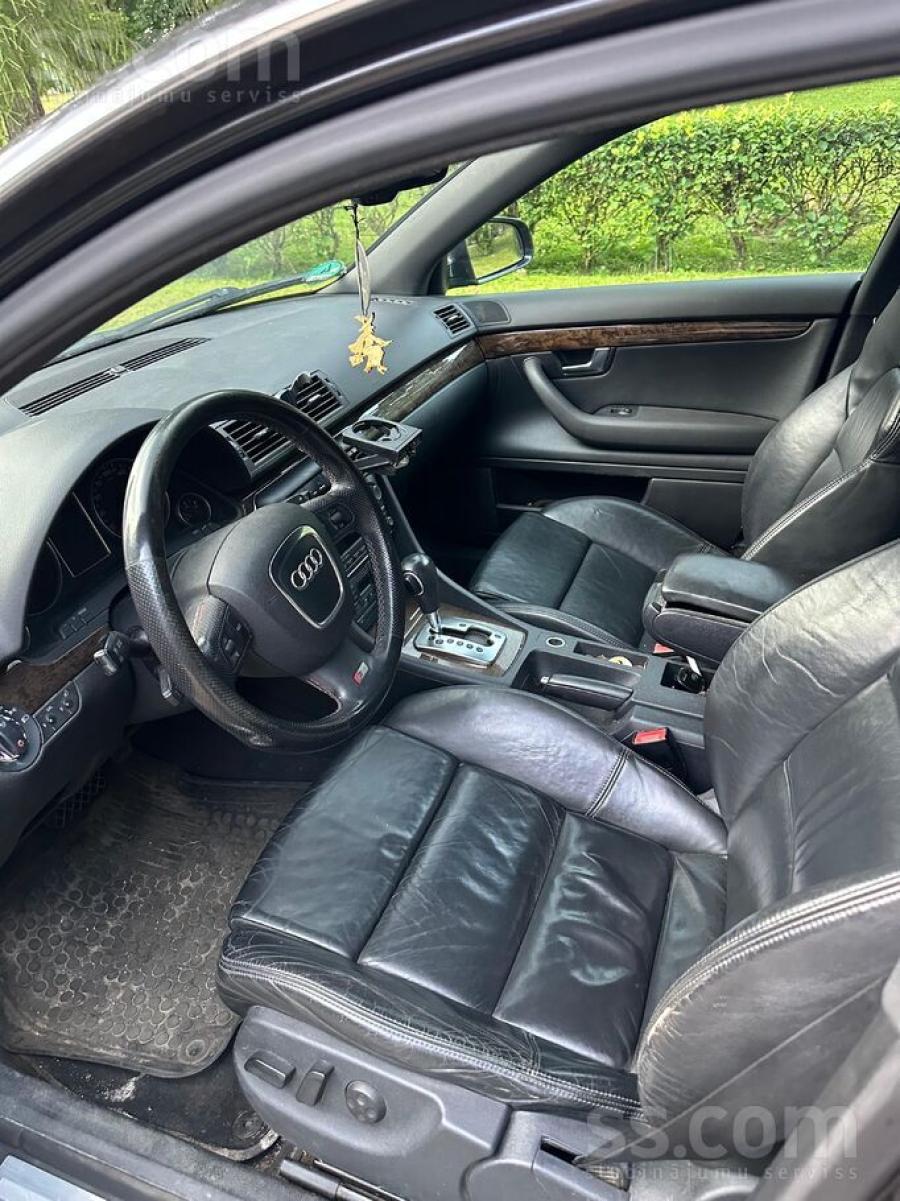 Melns Audi A4 2006 Rīga, ar dzinēja tilpumu 2.00 L un nobraukumu 415 tūkst. km par 1400 €, foto 10 vietnē AUTOMOTO.COM.LV