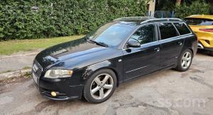 Melns Audi A4 2006 Rīga, ar dzinēja tilpumu 2.00 L un nobraukumu 415 tūkst. km par 2390 €, foto  vietnē AUTOMOTO.COM.LV