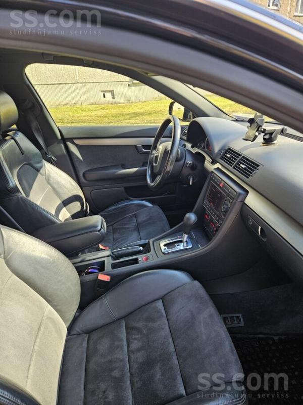 Black Audi A4 2006 in Riga, with an engine capacity of 2.00 L and mileage of 415 thousand km for 2390 €, photo 9 on AUTOMOTO.COM.LV