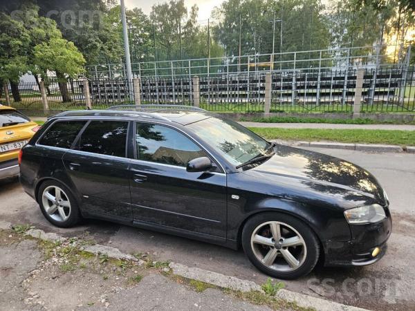 Black Audi A4 2006 in Riga, with an engine capacity of 2.00 L and mileage of 415 thousand km for 2390 €, photo 10 on AUTOMOTO.COM.LV