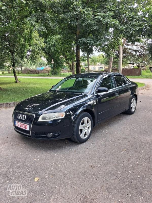 Melns Audi A4 2006 Viļņa, ar dzinēja tilpumu 2.00 L un nobraukumu 342 tūkst. km par 950 €, foto 1 vietnē AUTOMOTO.COM.LV