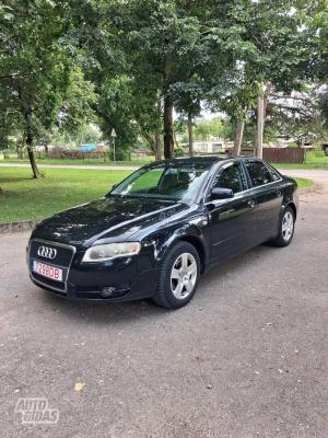 Black Audi A4 2006 in Vilnius, with an engine capacity of 2.00 L and mileage of 342 thousand km for 950 €, photo  on AUTOMOTO.COM.LV