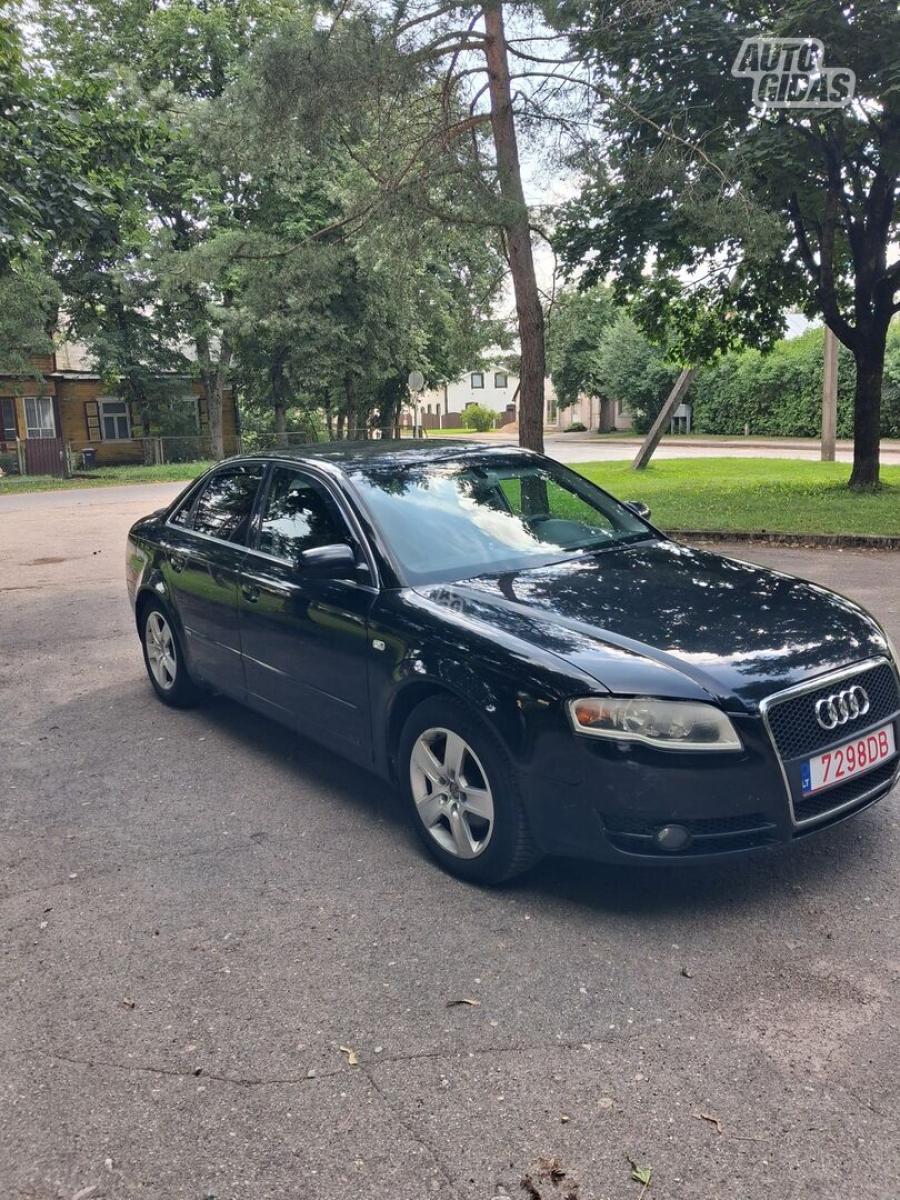 Black Audi A4 2006 in Vilnius, with an engine capacity of 2.00 L and mileage of 342 thousand km for 950 €, photo 3 on AUTOMOTO.COM.LV