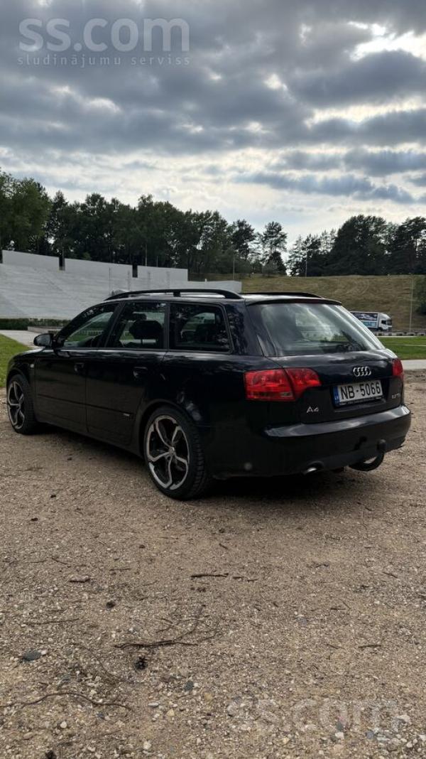 Black Audi A4 2006 in Daugavpils, with an engine capacity of 2.70 L and mileage of 275 thousand km for 3499 €, photo 2 on AUTOMOTO.COM.LV