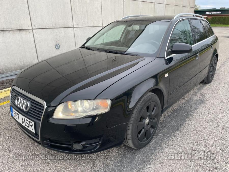 Melns Audi A4 2006 Tallina, ar dzinēja tilpumu 3.00 L un nobraukumu 276 tūkst. km par 4550 €, foto 1 vietnē AUTOMOTO.COM.LV