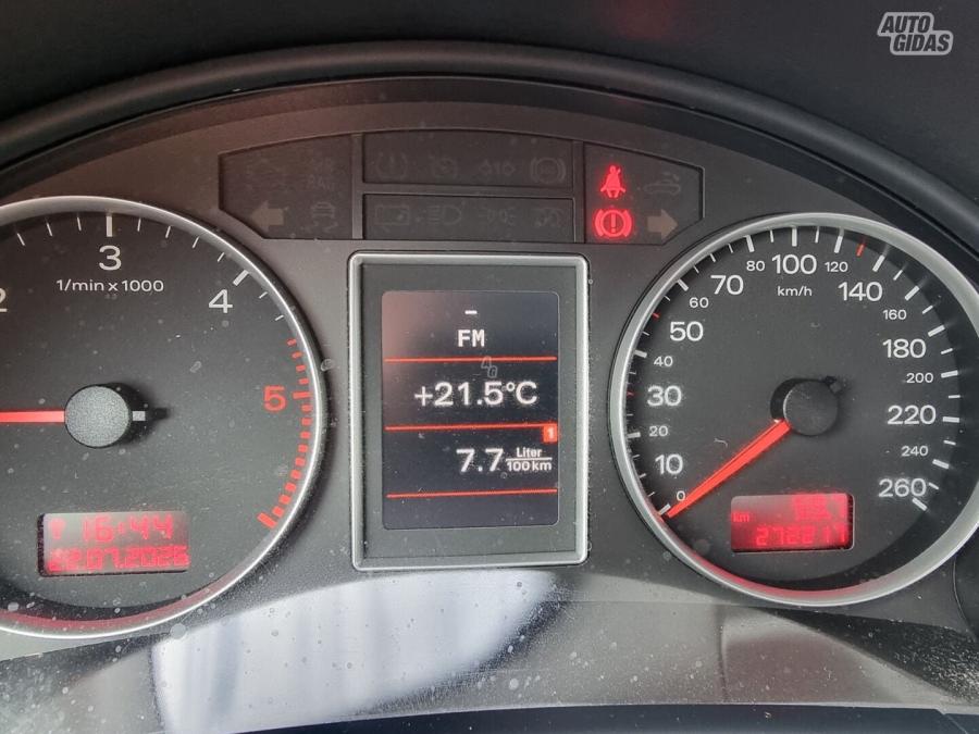 Melns Audi A4 2006 Alīta, ar dzinēja tilpumu 2.00 L un nobraukumu 272 tūkst. km par 2870 €, foto 16 vietnē AUTOMOTO.COM.LV