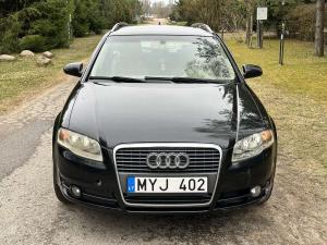 Melns Audi A4 2006 Viļņa, ar dzinēja tilpumu 1.99 L un nobraukumu 223 tūkst. km par 2000 €, foto 3 vietnē AUTOMOTO.COM.LV