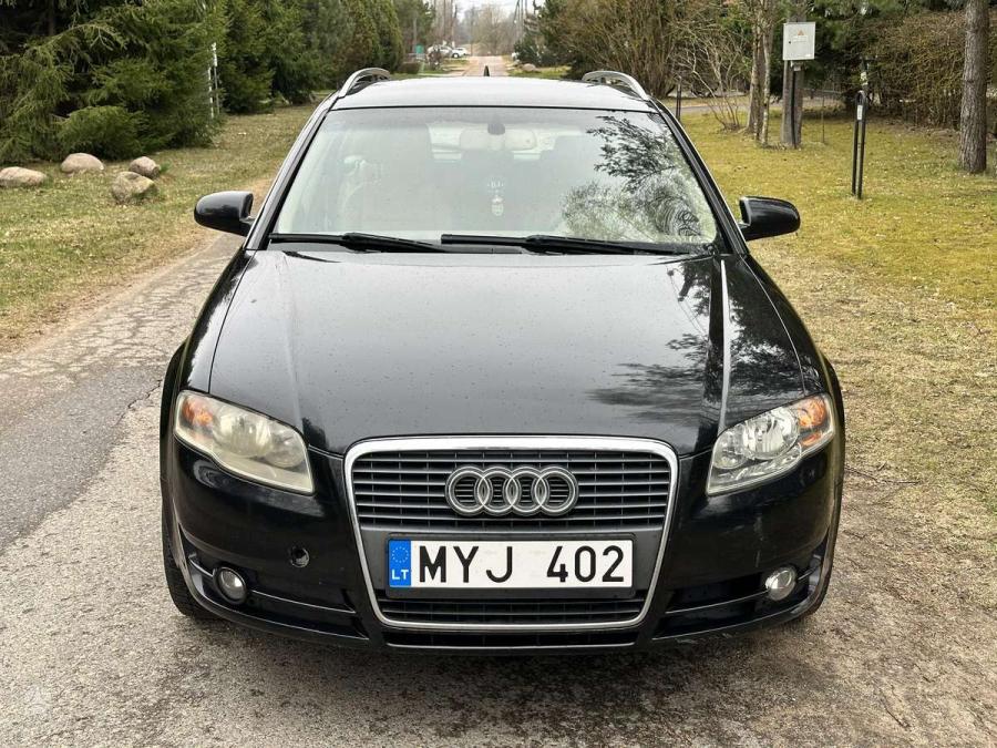 Melns Audi A4 2006 Viļņa, ar dzinēja tilpumu 1.99 L un nobraukumu 223 tūkst. km par 2000 €, foto 3 vietnē AUTOMOTO.COM.LV