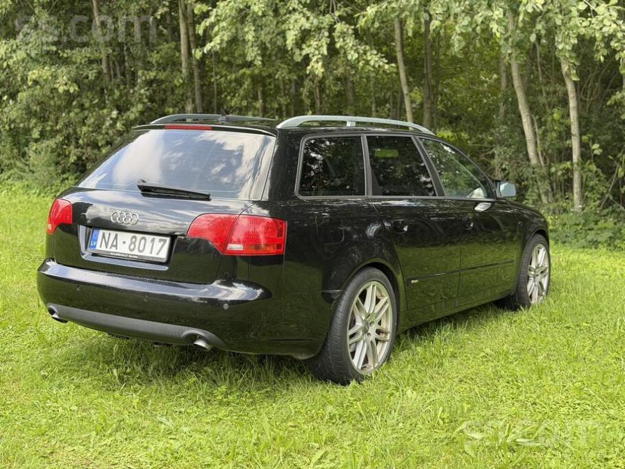 Black Audi A4 2006 in Jelgava, with an engine capacity of 3.00 L and mileage of 292 thousand km for 3299 €, photo 3 on AUTOMOTO.COM.LV