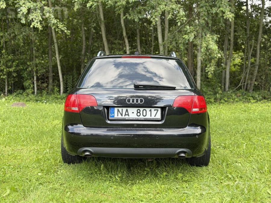 Black Audi A4 2006 in Jelgava, with an engine capacity of 3.00 L and mileage of 292 thousand km for 3299 €, photo 4 on AUTOMOTO.COM.LV