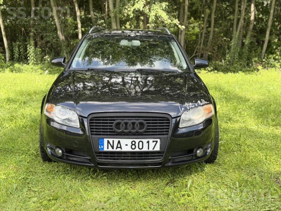 Black Audi A4 2006 in Jelgava, with an engine capacity of 3.00 L and mileage of 292 thousand km for 3299 €, photo 8 on AUTOMOTO.COM.LV