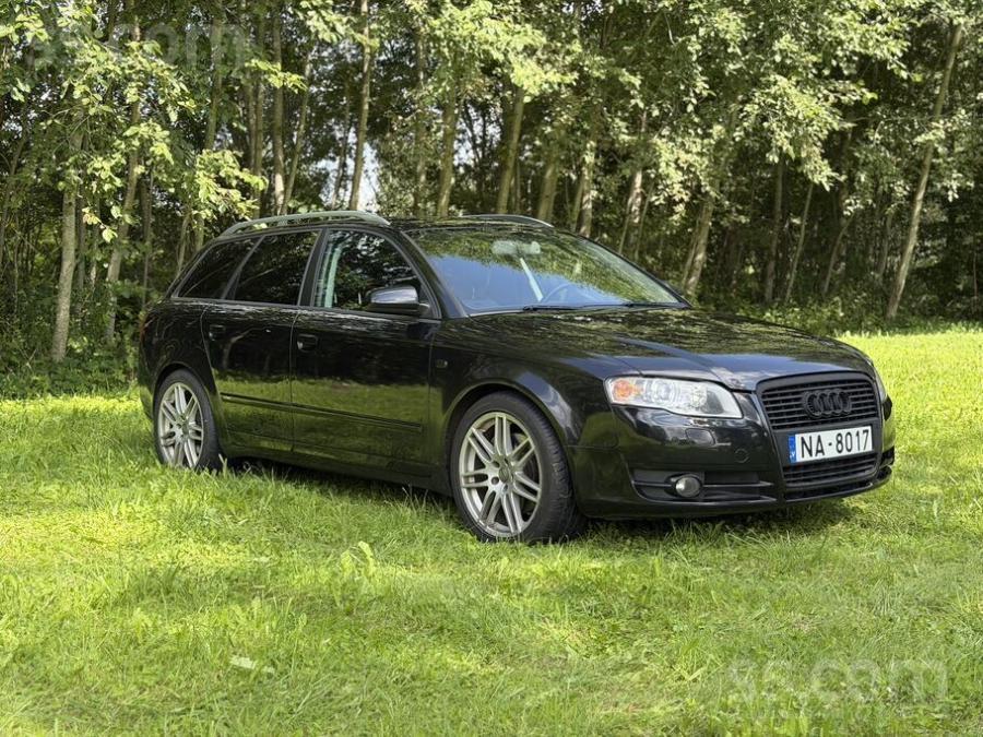 Black Audi A4 2006 in Jelgava, with an engine capacity of 3.00 L and mileage of 292 thousand km for 3299 €, photo 9 on AUTOMOTO.COM.LV
