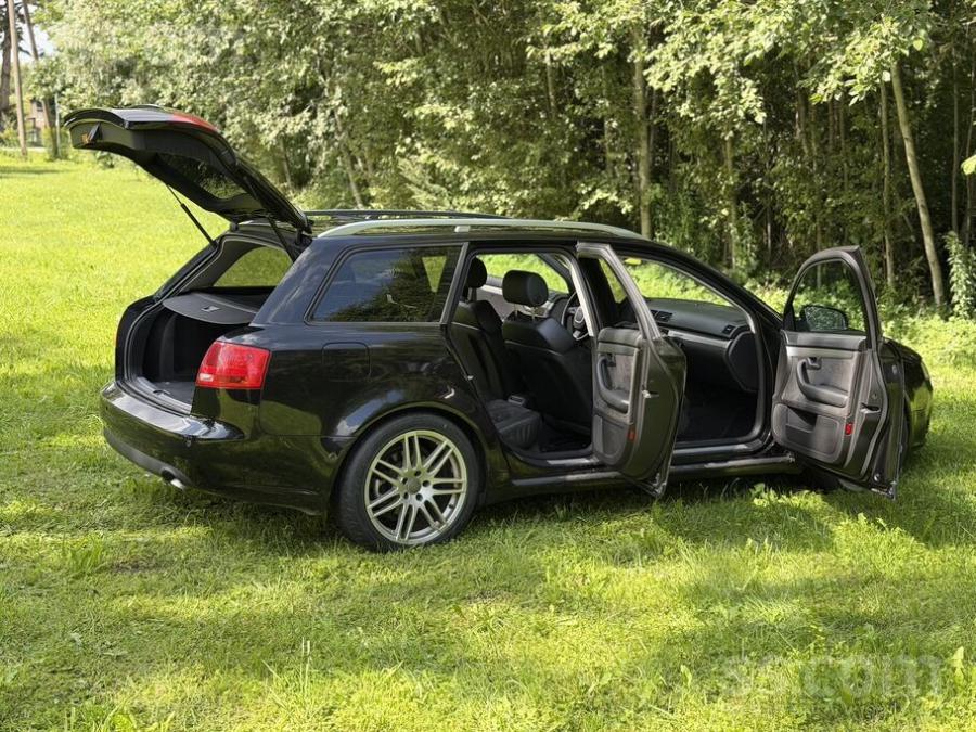 Black Audi A4 2006 in Jelgava, with an engine capacity of 3.00 L and mileage of 292 thousand km for 3299 €, photo 10 on AUTOMOTO.COM.LV
