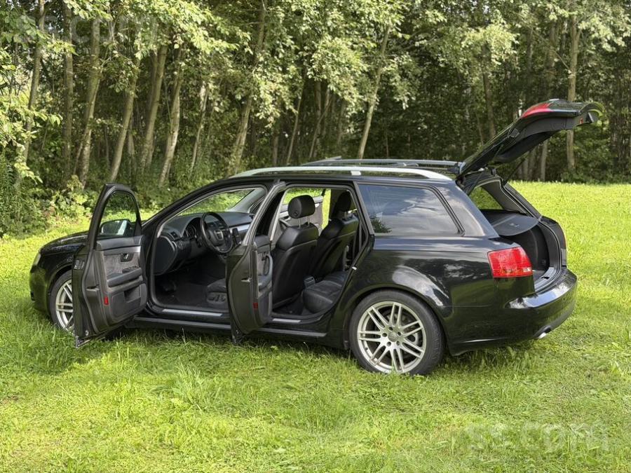 Black Audi A4 2006 in Jelgava, with an engine capacity of 3.00 L and mileage of 292 thousand km for 3299 €, photo 13 on AUTOMOTO.COM.LV