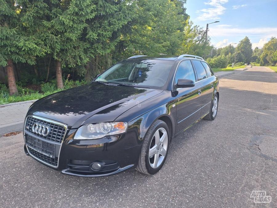 Black Audi A4 2006 in Prienai, with an engine capacity of 2.00 L and mileage of 258 thousand km for 3650 €, photo 1 on AUTOMOTO.COM.LV