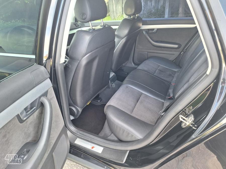 Black Audi A4 2006 in Prienai, with an engine capacity of 2.00 L and mileage of 258 thousand km for 3650 €, photo 9 on AUTOMOTO.COM.LV