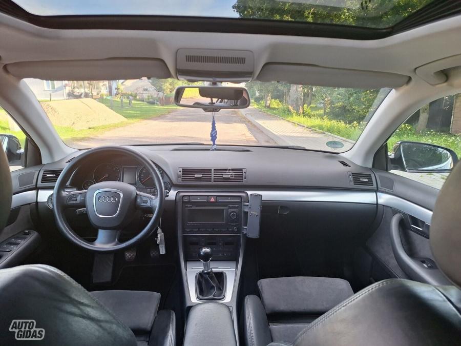 Black Audi A4 2006 in Prienai, with an engine capacity of 2.00 L and mileage of 258 thousand km for 3650 €, photo 10 on AUTOMOTO.COM.LV