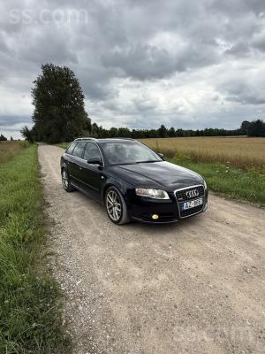 Black Audi A4 2006 in Talsi, with an engine capacity of 2.70 L and mileage of 491 thousand km for 2200 €, photo 4 on AUTOMOTO.COM.LV