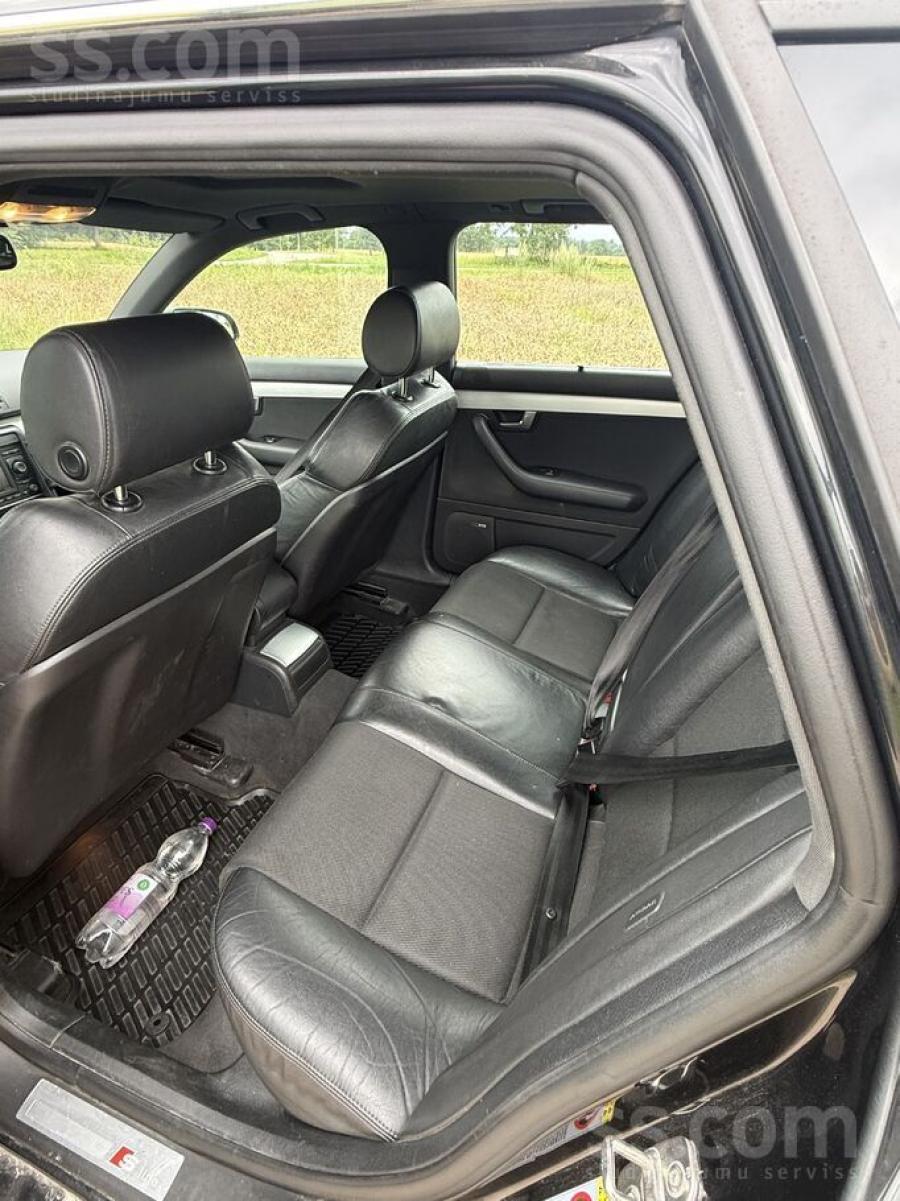 Black Audi A4 2006 in Talsi, with an engine capacity of 2.70 L and mileage of 491 thousand km for 2200 €, photo 7 on AUTOMOTO.COM.LV