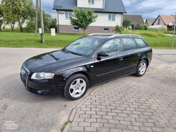 Black Audi A4 2006 in Alytus, with an engine capacity of 2.00 L and mileage of 272 thousand km for 2870 €, photo 1 on AUTOMOTO.COM.LV