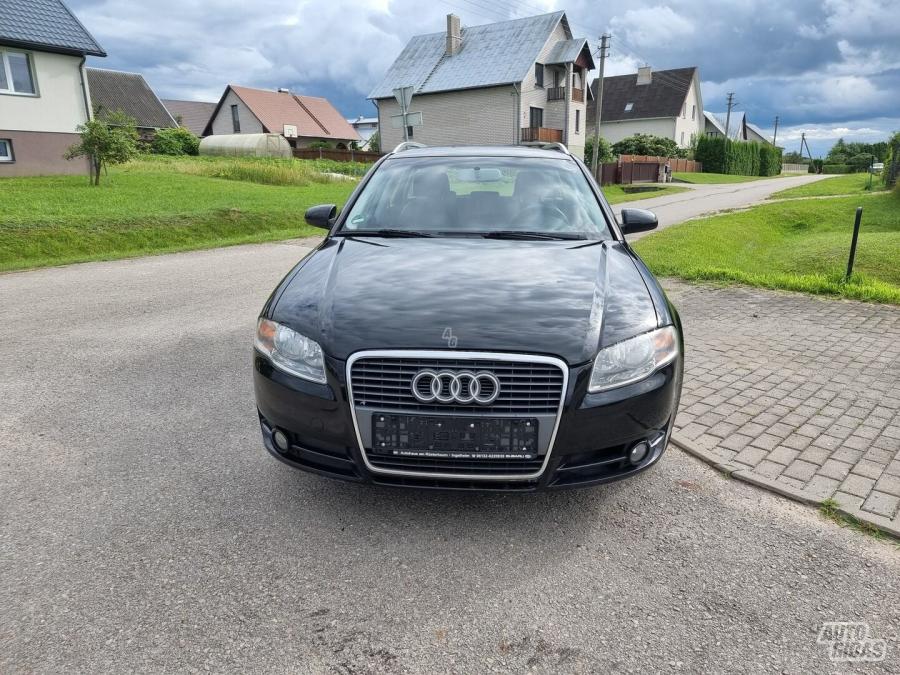 Black Audi A4 2006 in Alytus, with an engine capacity of 2.00 L and mileage of 272 thousand km for 2870 €, photo 3 on AUTOMOTO.COM.LV