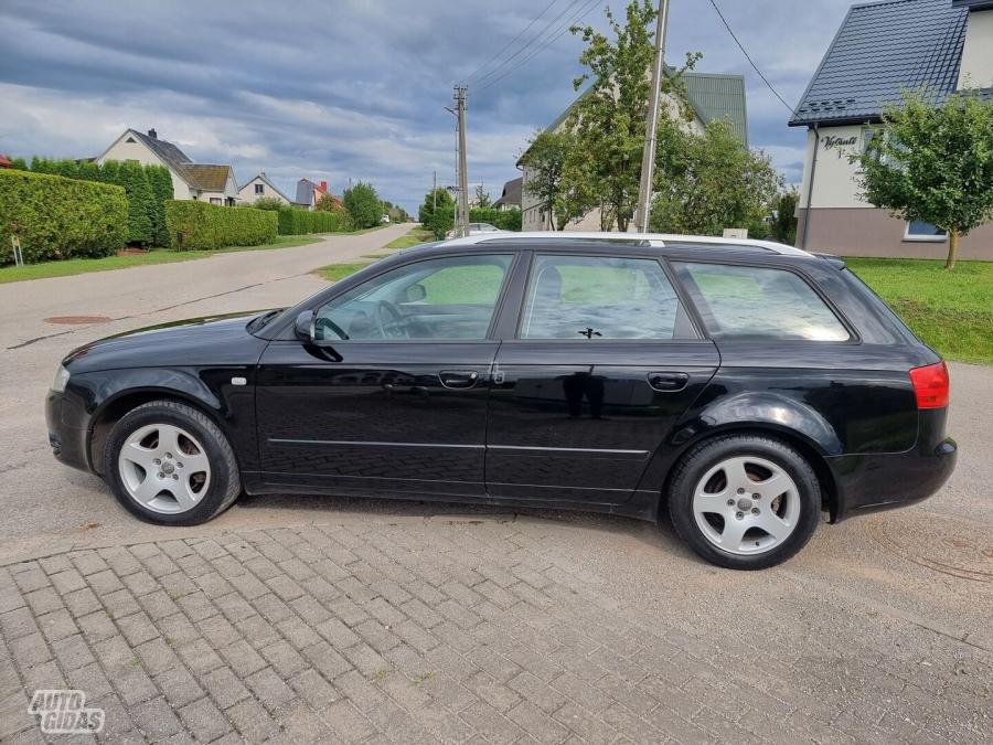 Black Audi A4 2006 in Alytus, with an engine capacity of 2.00 L and mileage of 272 thousand km for 2870 €, photo 8 on AUTOMOTO.COM.LV