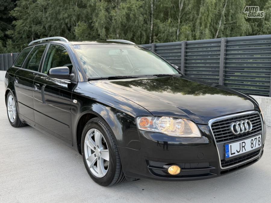 Melns Audi A4 2006 Viļņa, ar dzinēja tilpumu 2.00 L un nobraukumu 340 tūkst. km par 2350 €, foto 4 vietnē AUTOMOTO.COM.LV