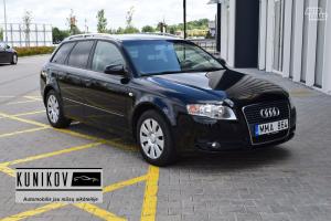 Black Audi A4 2006 in Vilnius, with an engine capacity of 2.00 L and mileage of 293 thousand km for 2750 €, photo  on AUTOMOTO.COM.LV