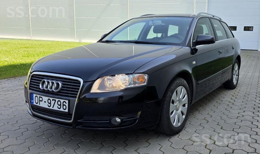 Melns Audi A4 2006 Rīga, ar dzinēja tilpumu 2.00 L un nobraukumu 242 tūkst. km par 3755 €, foto 1 vietnē AUTOMOTO.COM.LV