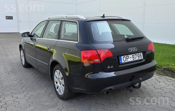 Black Audi A4 2006 in Riga, with an engine capacity of 2.00 L and mileage of 242 thousand km for 3755 €, photo 3 on AUTOMOTO.COM.LV