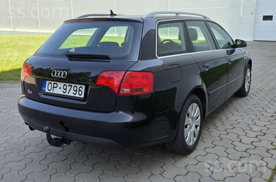 Melns Audi A4 2006 Rīga, ar dzinēja tilpumu 2.00 L un nobraukumu 242 tūkst. km par 3755 €, foto 6 vietnē AUTOMOTO.COM.LV