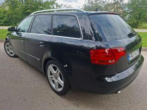 Black Audi A4 2006 in Jonava, with an engine capacity of 1.99 L and mileage of 310 thousand km for 2850 €, photo 10 on AUTOMOTO.COM.LV