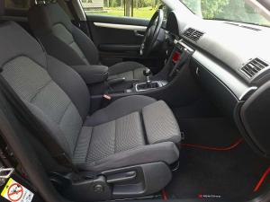 Black Audi A4 2006 in Jonava, with an engine capacity of 1.99 L and mileage of 310 thousand km for 2850 €, photo 14 on AUTOMOTO.COM.LV