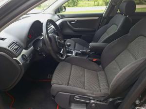Black Audi A4 2006 in Jonava, with an engine capacity of 1.99 L and mileage of 310 thousand km for 2850 €, photo 16 on AUTOMOTO.COM.LV