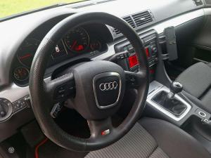 Black Audi A4 2006 in Jonava, with an engine capacity of 1.99 L and mileage of 310 thousand km for 2850 €, photo 17 on AUTOMOTO.COM.LV