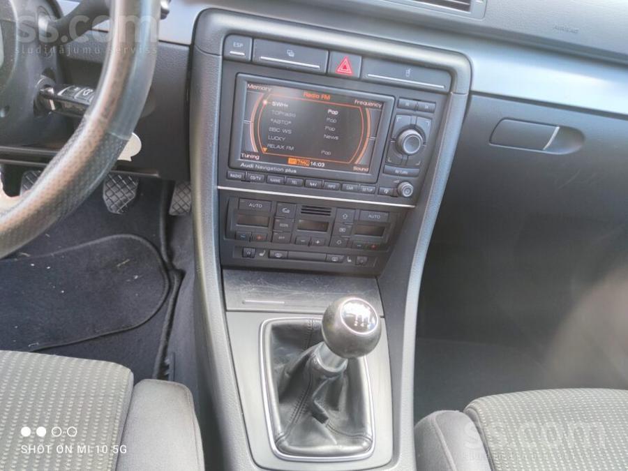 Black Audi A4 2006 in Riga, with an engine capacity of 2.70 L and mileage of 387 thousand km for 2400 €, photo 4 on AUTOMOTO.COM.LV