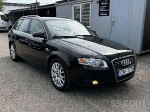 Melns Audi A4 2006 Daugavpils, ar dzinēja tilpumu 2.00 L un nobraukumu 0 tūkst. km par 3850 €, foto  vietnē AUTOMOTO.COM.LV