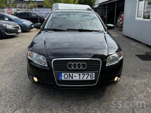 Melns Audi A4 2006 Daugavpils, ar dzinēja tilpumu 2.00 L un nobraukumu 0 tūkst. km par 3850 €, foto 3 vietnē AUTOMOTO.COM.LV