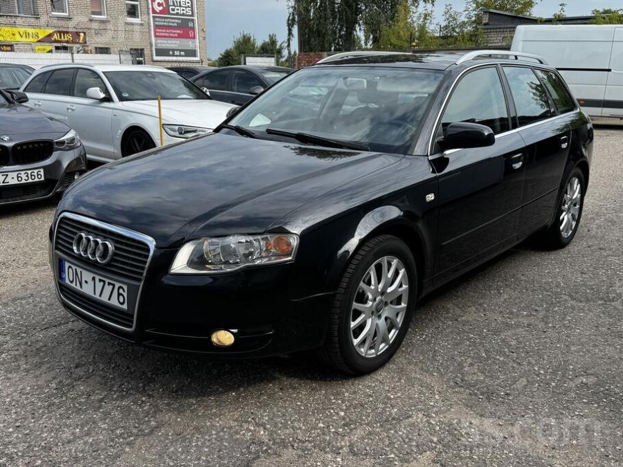 Melns Audi A4 2006 Daugavpils, ar dzinēja tilpumu 2.00 L un nobraukumu 0 tūkst. km par 3850 €, foto 4 vietnē AUTOMOTO.COM.LV
