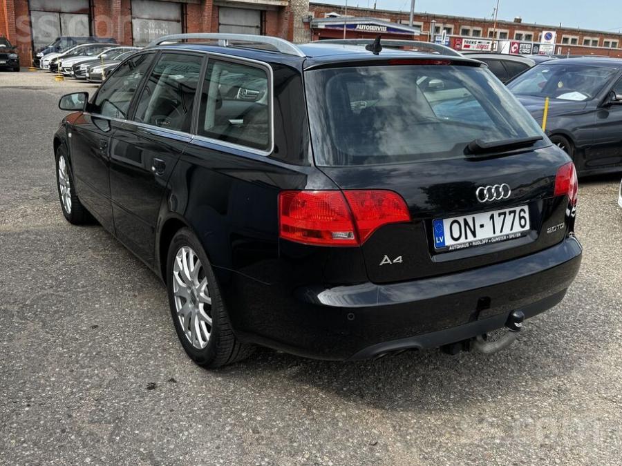 Melns Audi A4 2006 Daugavpils, ar dzinēja tilpumu 2.00 L un nobraukumu 0 tūkst. km par 3850 €, foto 5 vietnē AUTOMOTO.COM.LV