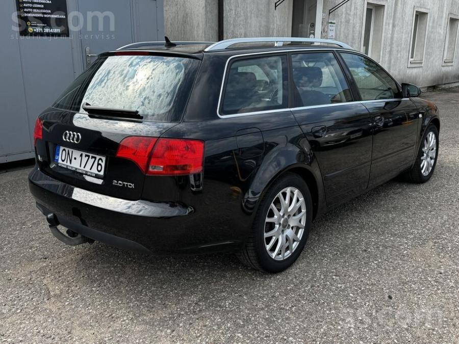 Melns Audi A4 2006 Daugavpils, ar dzinēja tilpumu 2.00 L un nobraukumu 0 tūkst. km par 3850 €, foto 7 vietnē AUTOMOTO.COM.LV