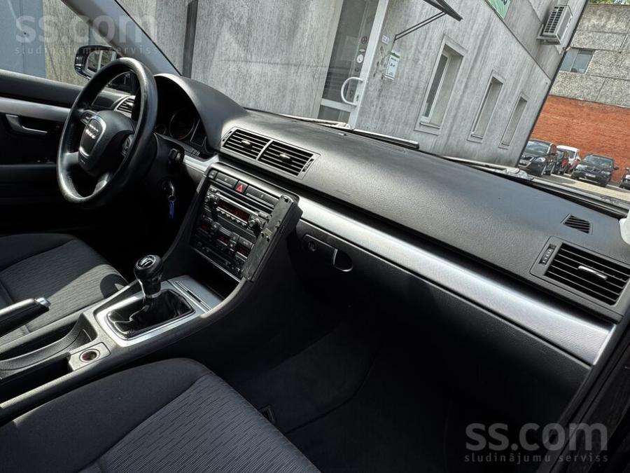 Melns Audi A4 2006 Daugavpils, ar dzinēja tilpumu 2.00 L un nobraukumu 0 tūkst. km par 3850 €, foto 14 vietnē AUTOMOTO.COM.LV