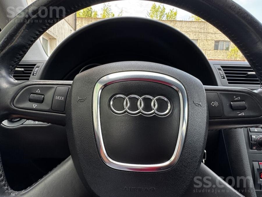 Melns Audi A4 2006 Daugavpils, ar dzinēja tilpumu 2.00 L un nobraukumu 0 tūkst. km par 3850 €, foto 16 vietnē AUTOMOTO.COM.LV