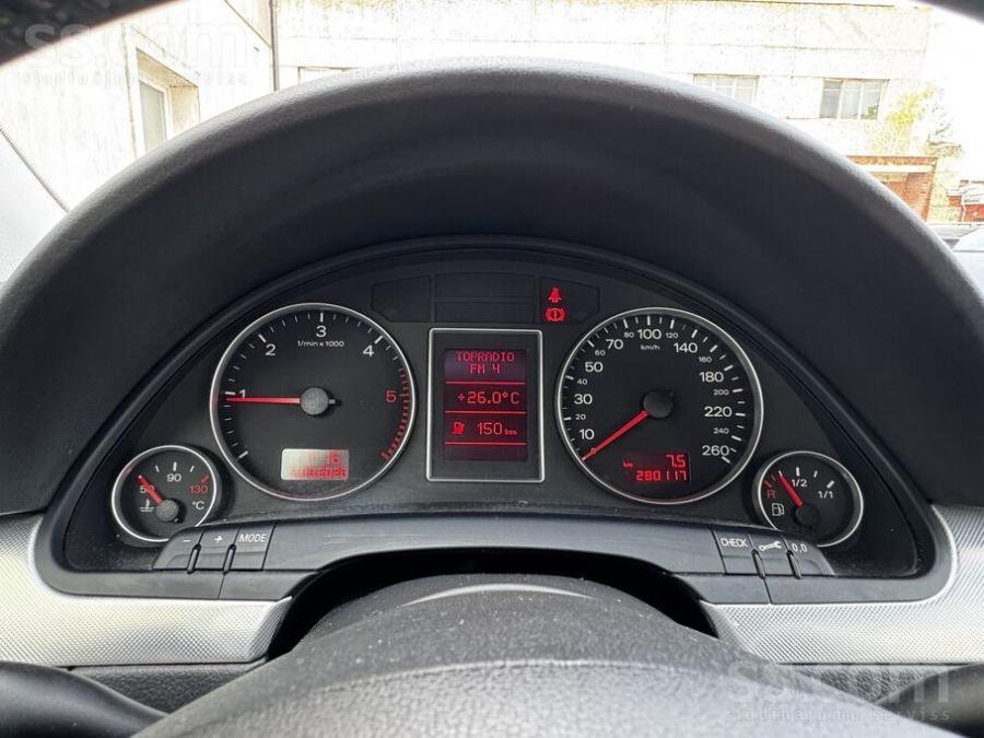 Melns Audi A4 2006 Daugavpils, ar dzinēja tilpumu 2.00 L un nobraukumu 0 tūkst. km par 3850 €, foto 18 vietnē AUTOMOTO.COM.LV
