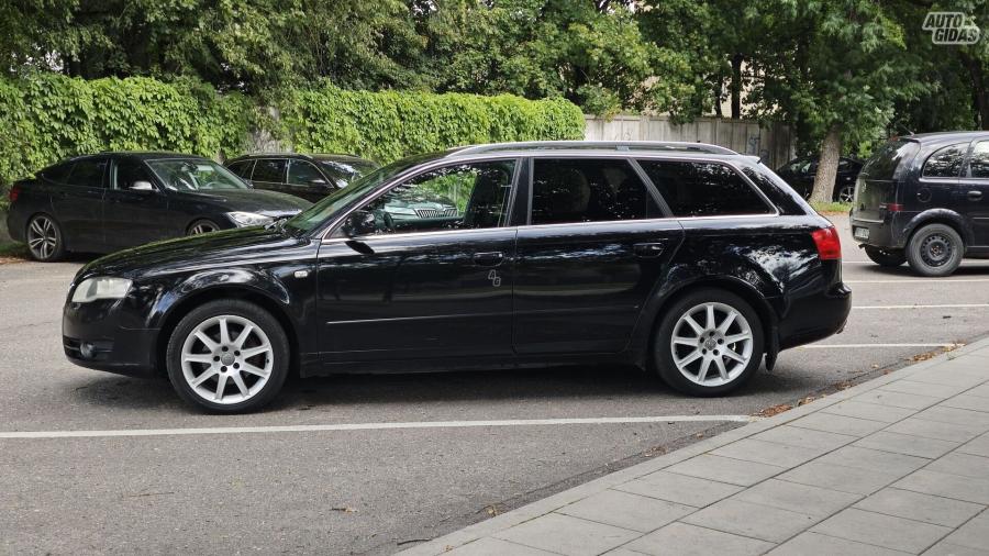 Black Audi A4 2006 in Alytus, with an engine capacity of 2.00 L and mileage of 402 thousand km for 2400 €, photo 5 on AUTOMOTO.COM.LV
